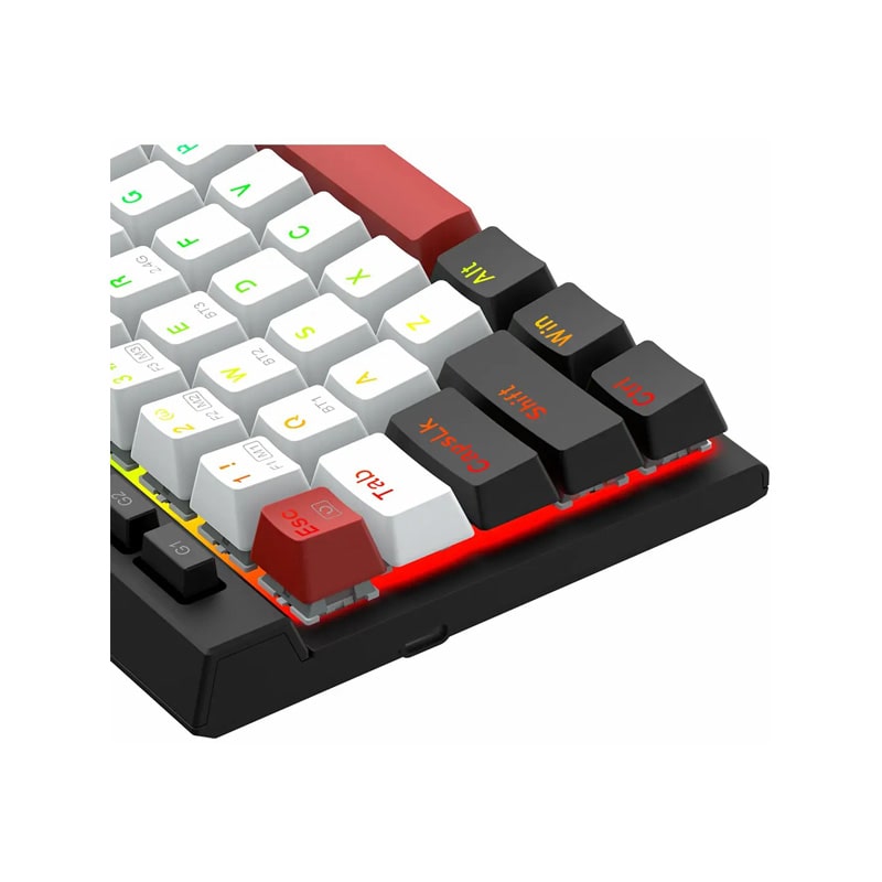 کیبورد ردراگون Magic Wand Mini K635 WBR RGB PRO سوئیچ قرمز